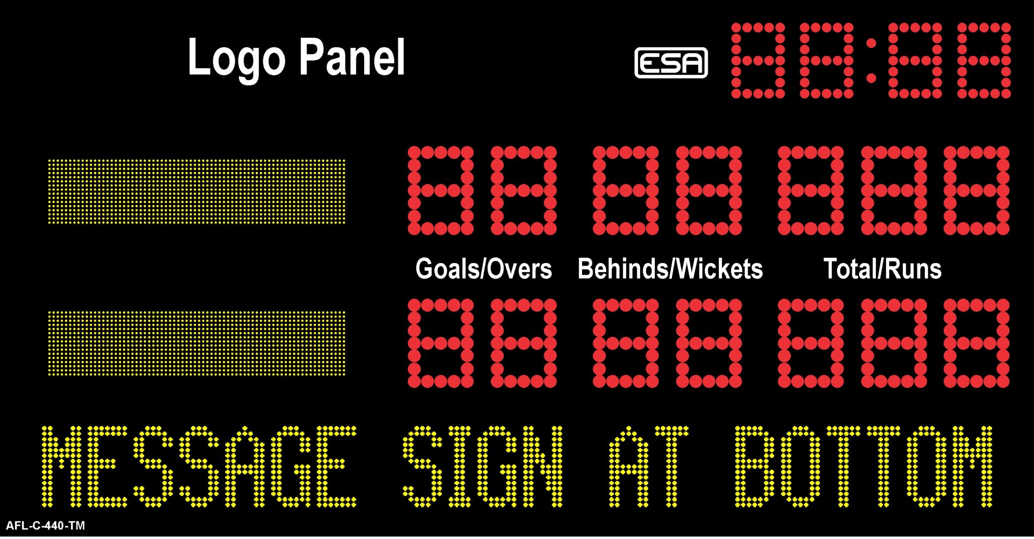 Electronic Cricket Scoreboard | Electronic Sports Australia