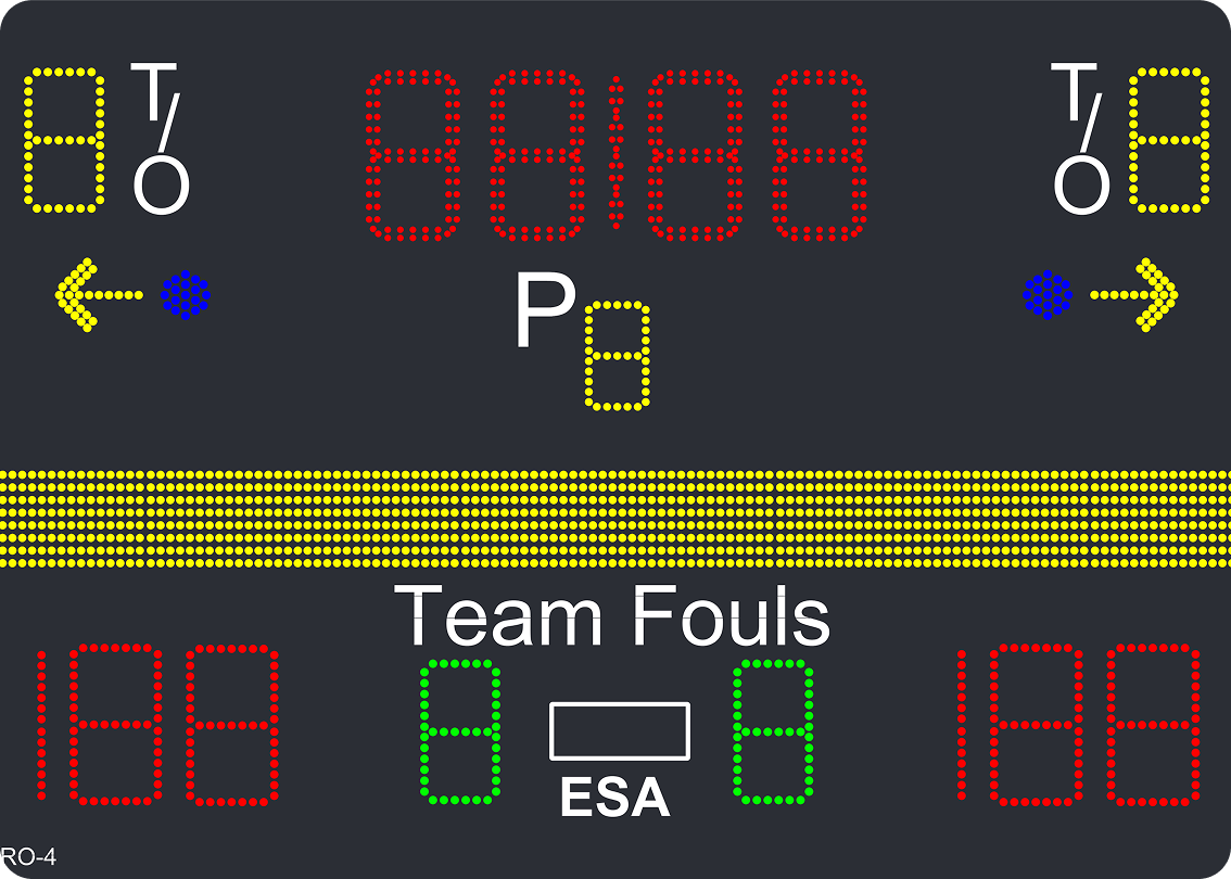 Multi Sport Electronic Scoreboard | Electronic Sports Australia